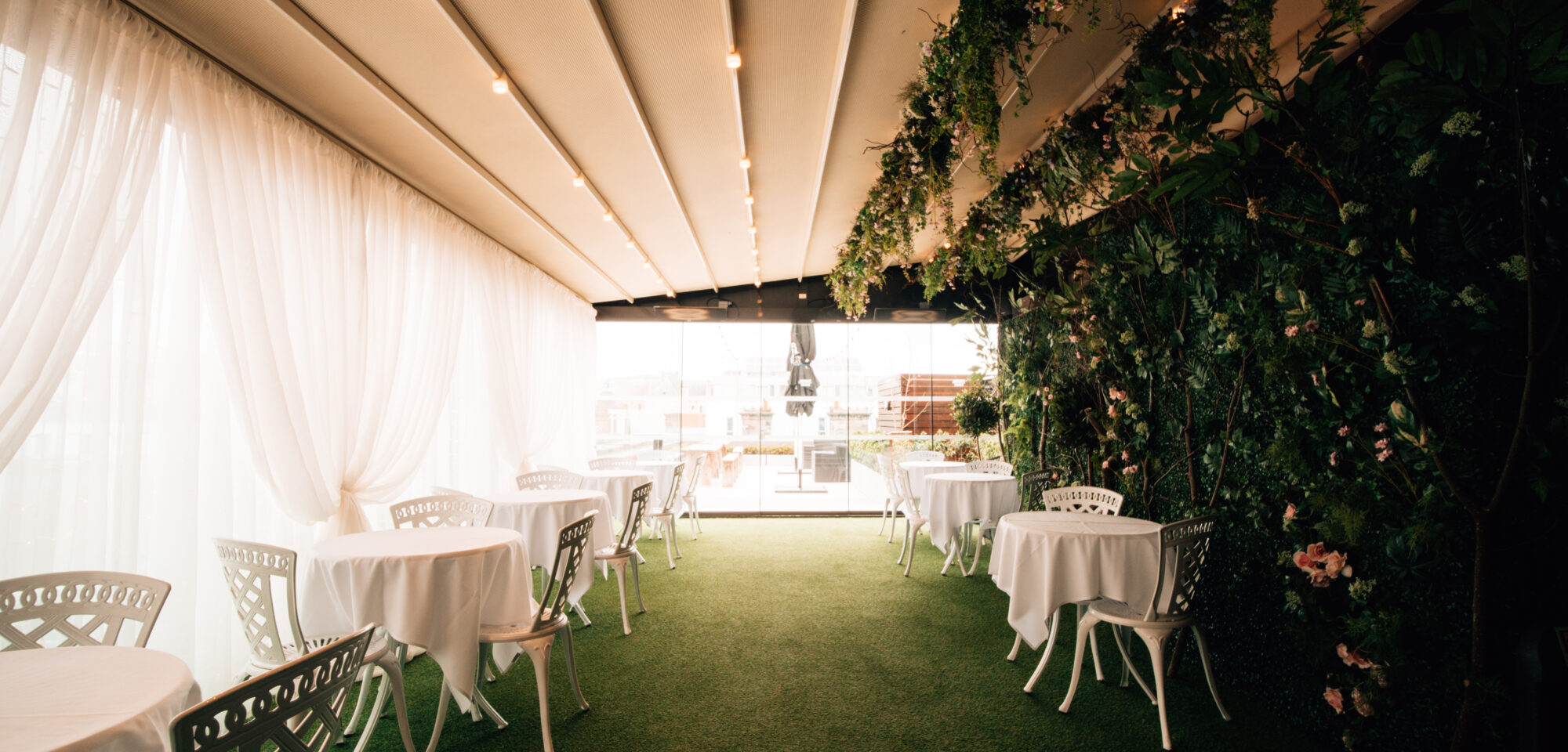 Roof Garden | Party Venues Belfast | The Merchant Hotel Belfast